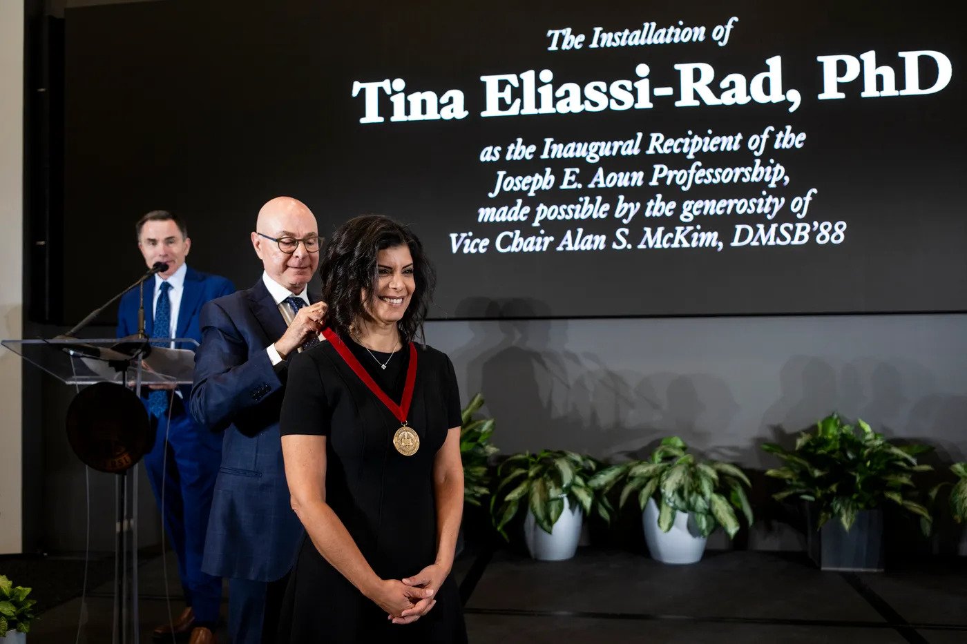 World-renowned computer scientist Tina Eliassi-Rad installed as ...